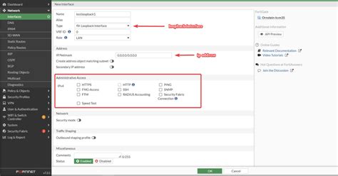 Technical Tip How To Create Loopback Interface Fr Fortinet Community