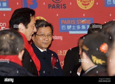 Paris France 18th Feb 2024 Ambassador Extraordinary And Plenipotentiary Cambodia H E Luy