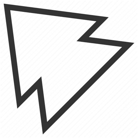 Arrow Cursor Direction Left Up Move Out Navigation Pointer Icon