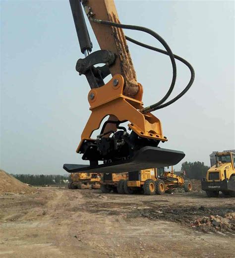 Heavy Duty Vibro Plate Compactor Excavator Attachments For All Your