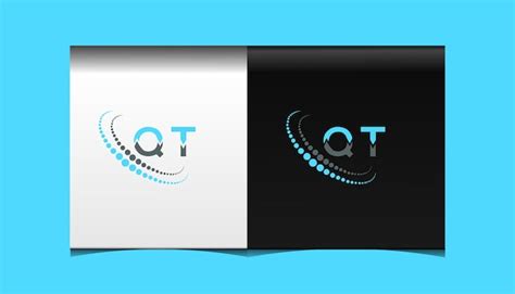 Premium Vector Qt Initial Modern Logo Design Vector Icon Template