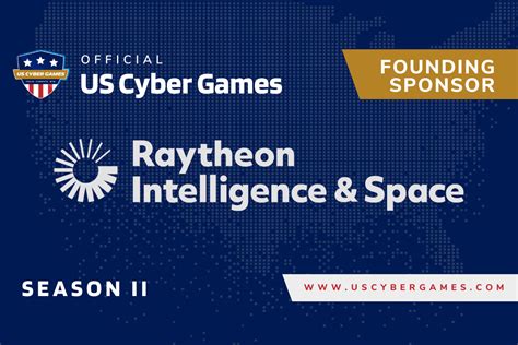 Raytheon Intelligence And Space Announced As Founding Sponsor Of Us Cyber Games