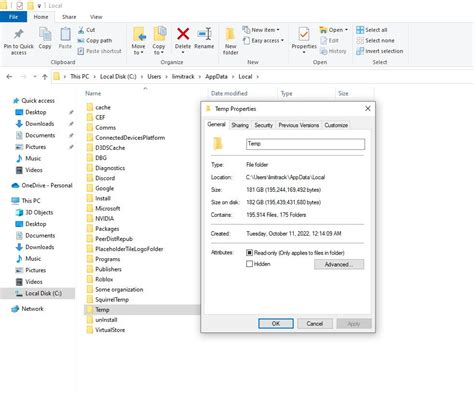 วิธีเคลียร์ Temporary Folder เพิ่มพื้นที่
