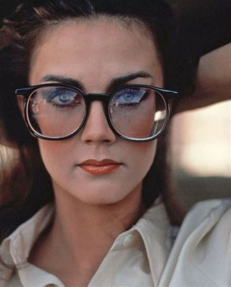 Lynda Carter Wearing Glasses Circa 1970s Lynda Carter Linda Carter