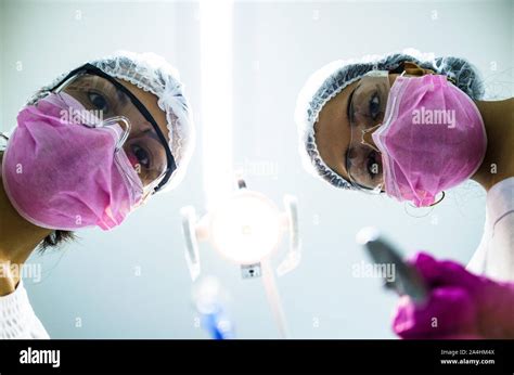 Dental Nurse Mask Hi Res Stock Photography And Images Alamy