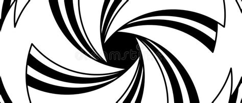 Abstract Background With Black And White Swirling Lines Modern Abstract Backdrop Stock Vector