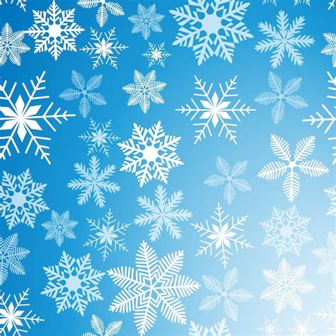 Premium Vector Beautiful Neutral Snowflakes Seamless Pattern White