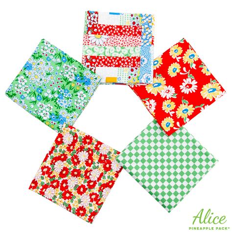 Alice Pineapple Packs Keepsake Quilting