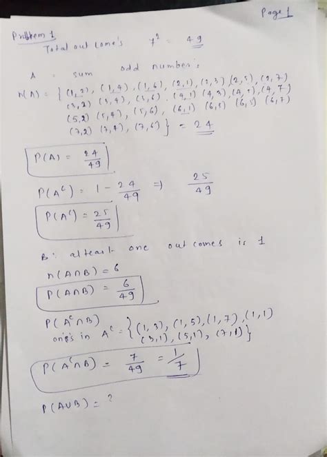 Solved Problem 1 1 Point A Random Experiment Consists Of Rolling