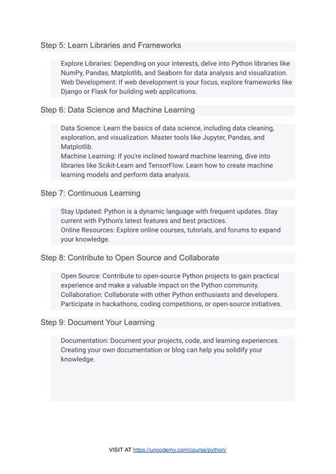 Ppt A Step By Step Guide To Becoming A Python Expert Uncodemy