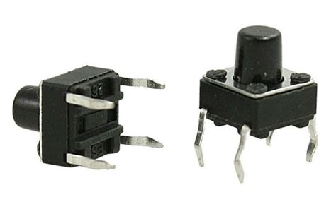 4 pezzi pulsante bottone 6 6 8 interruttore switch normalmente