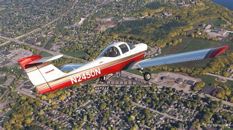Just Flight Piper Pa 38 Tomahawk N2450n Dynamic Registration For Microsoft Flight Simulator