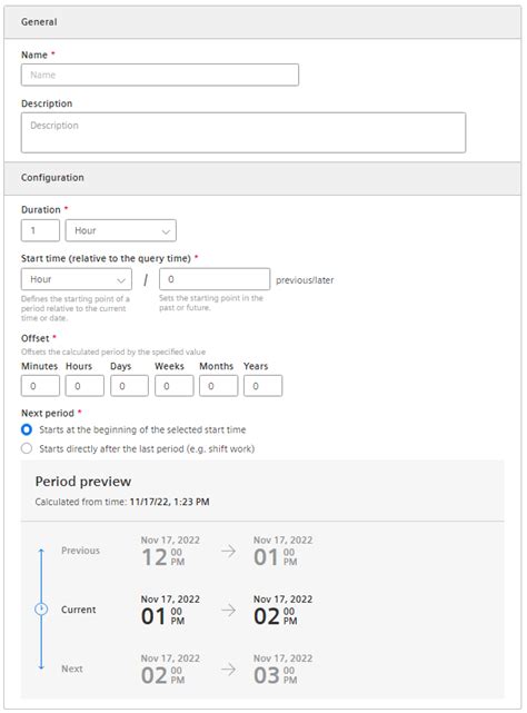 user defined periods energy manager user documentation