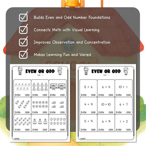 Even Or Odd Classify Count And Identify Even And Odd Numbers