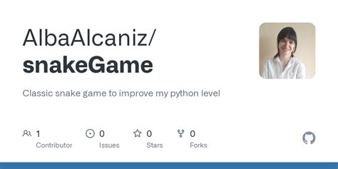 GitHub AlbaAlcaniz SnakeGame Classic Snake Game To Improve My Python