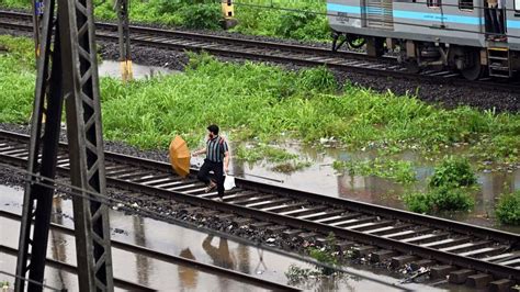 In Photos Imd Issues Yellow Alert For City As Heavy Rains Continue To