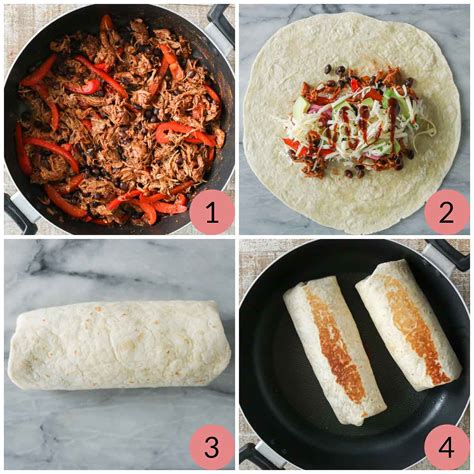 Pulled Pork Burrito Girl Heart Food®