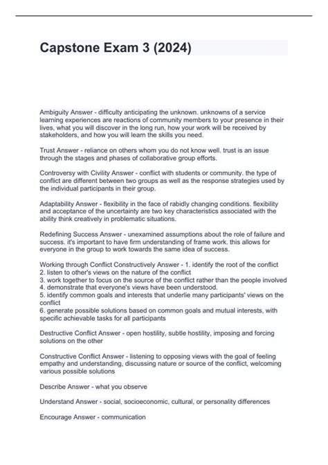 capstone exam 3 2024 graded a capstone stuvia us