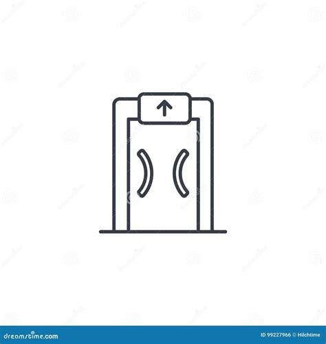 Linear Embassy Icon From Buildings Outline Collection Thin Line Embassy Vector Isolated On