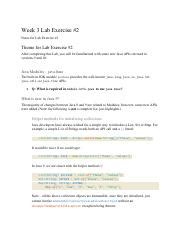 Week 3 Lab Exercise 2 Pdf Week 3 Lab Exercise 2 Notes For Lab Exercise 2 Theme For Lab