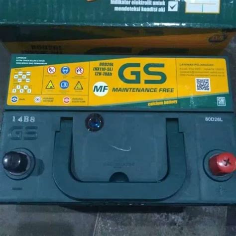 Promo Sale Aki Mobil Battery Gs Astra Type Gs Mf D L V Ah Khusus Gosen Terbaru Diskon