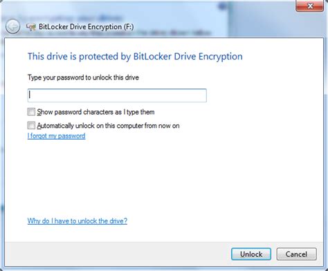 Windows 7 BitLocker To Go Biometric Improvements Overview Neowin
