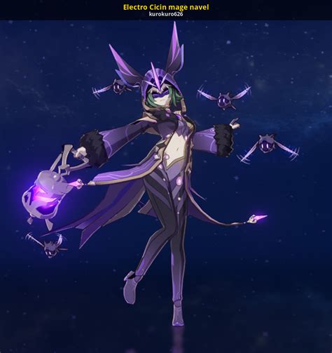 Electro Cicin Mage Navel Mod For Genshin Impact Gi Mods