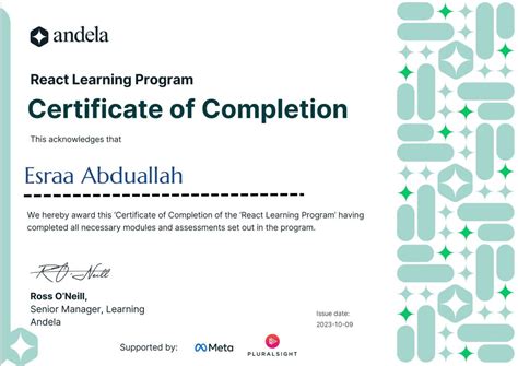 esraa abduallah on linkedin reactjs learning program andela