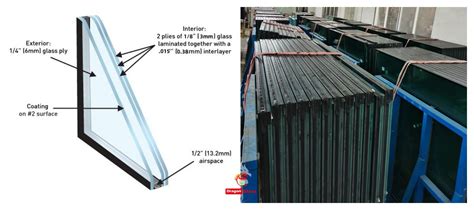Excellent Solar Performance 612a638mm Clear Laminated Insulated Glass Units For Curtain Wall