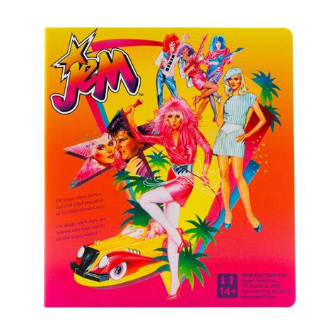 Jem And The Holograms Jem Neon Retro Box 3 34 Inch Reaction Figure