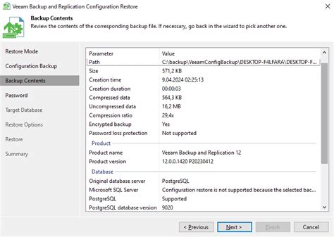 Veeam Configuration Backup Restore Steps Veeam Community Resource Hub