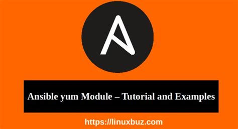 Ansible Yum Module Tutorial And Examples Codementor
