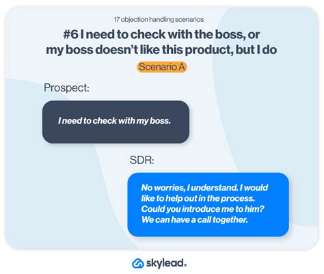 Objection Handling Playbook 17 Winning Scenarios Skylead