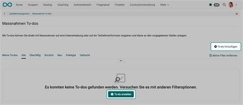 Actions To Dos Openolat Documentation