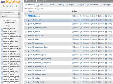 Prestashop X How To Change Database Tables Prefix In Dump Sql File Template Monster Help