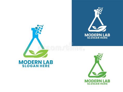 Digital Nature Laboratory Logo Design Vector Template Digital Science Digital Nature Laboratory Logo Design Vector Template Digital Science