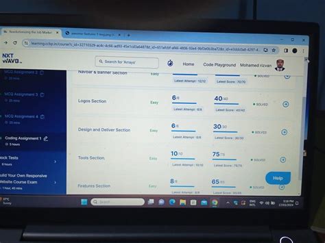 Mohamed Rizvan On Linkedin Finally I Done My Last Html And Css Coding Assignment I Am Really