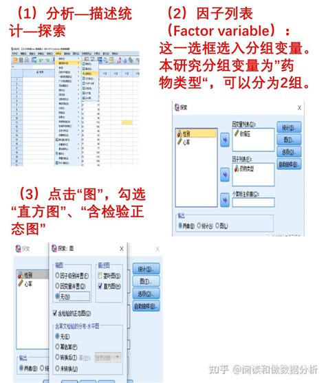 SPSS正态性检验手把手教 知乎