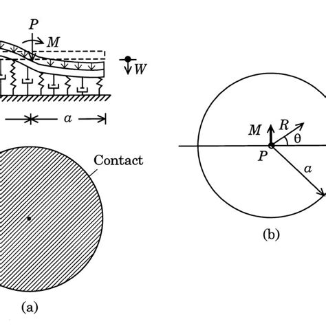 Pdf Static And Dynamic Responses Of A Circular Plate On A Tensionless Elastic Foundation