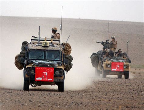 Raf Regiment Land Rovers Photo