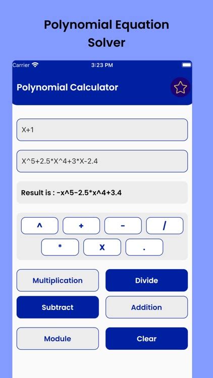 Polynomial Calculator By Kantaben Gorasiya