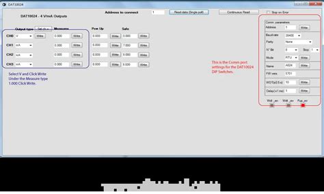 Isolated ModBus RTU 4 20mA Output DAT10024