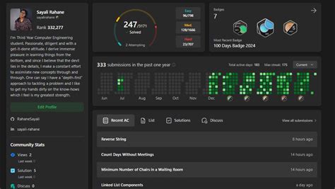 Sayali Rahane On Linkedin 365daychallenge Leetcode Dailycoding Dsa