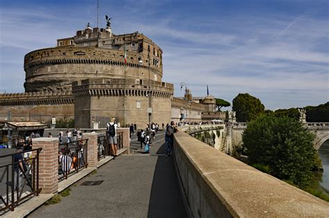 Castel Santangelo Roma Foto And Bild Historisches Menschen Rom