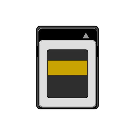 Flash Memory Card Cartoon Vector Illustration 22705837 Vector Art At