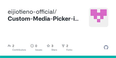 Releases Eijiotieno Official Custom Media Picker In Flutter GitHub