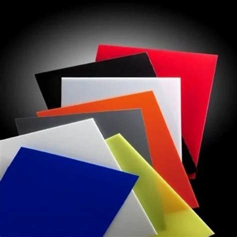 Polypropylene Sheet Multicolor Polypropylene Sheet From Mumbai