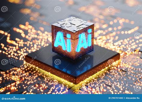 Processor With The Inscription Ai Neuro Interface Artificial