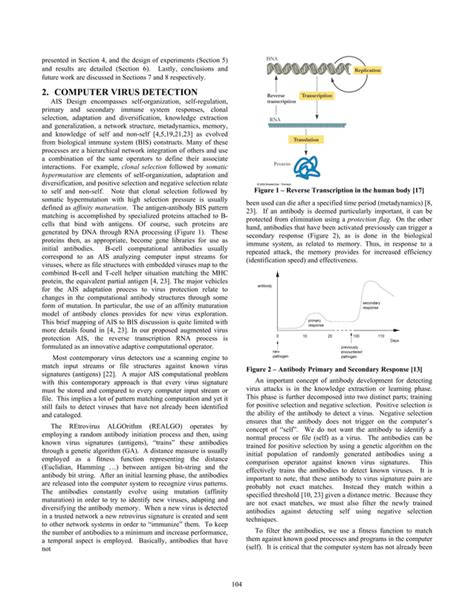 A Retrovirus Inspired Algorithm For Virus Detection And Optimization Pdf