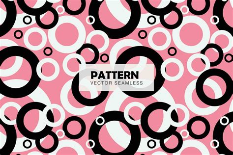 Geometrical Circle Shapes Abstract Seamless Repeat Pattern 34542700